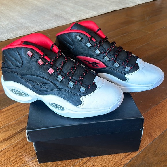 Reebok | Shoes | The Reebok Question Mid Iverson X Harden Sneakers ...